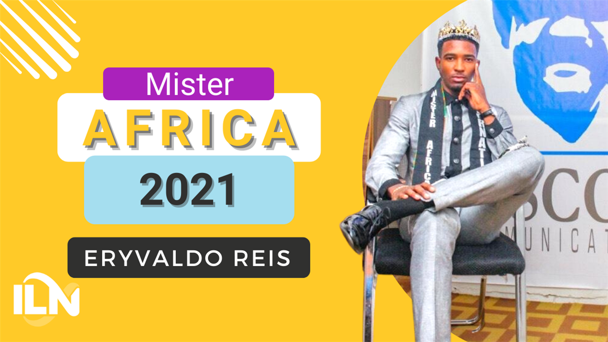 Eryvaldo Reis - 2021 Mister Africa International and 2021 Mister Angola - by ILN - ILN